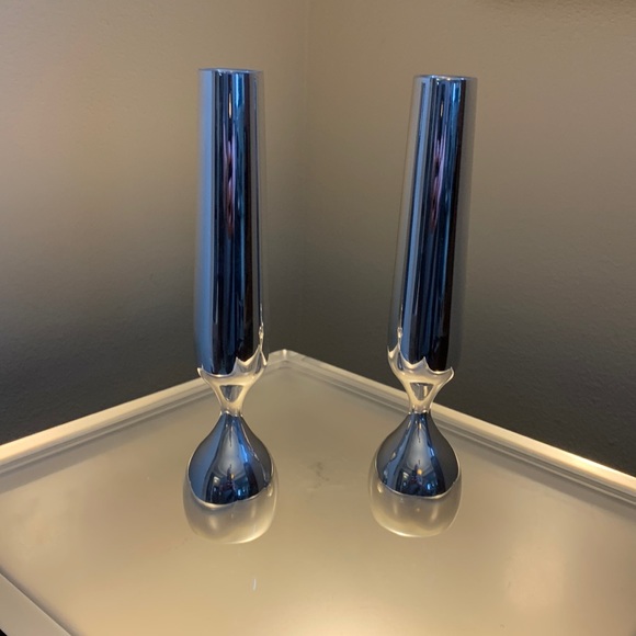 Nambe | Accents | Nambe Dharma Candlesticks | Poshmark